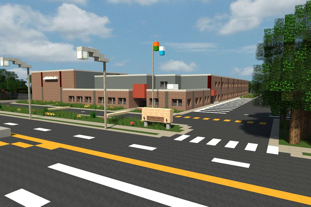 North Lapiz Point Elementary School | ECS Minecraft Map