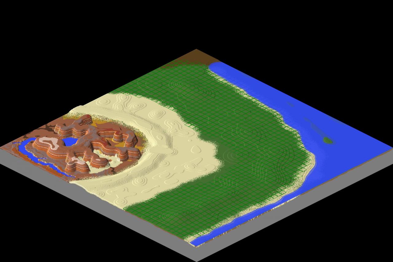 African Landscape Minecraft Map