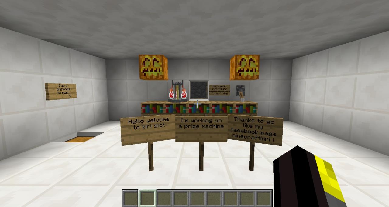 Minecraft casino slot - machine à sous minecraft Minecraft Map
