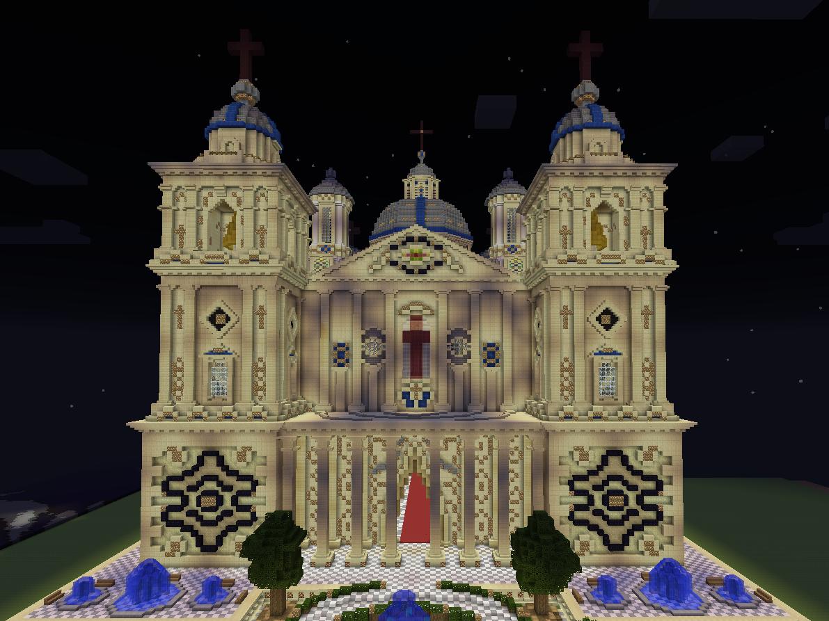 Sand Cathedral Minecraft Map
