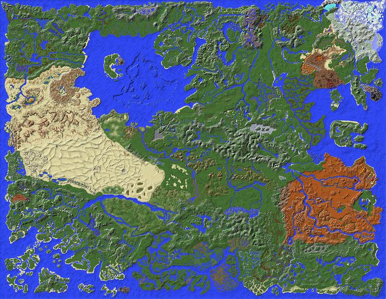 Unrealistic Fantasy Realism Map Minecraft Map
