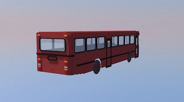 Bus (mega scale) Minecraft Map