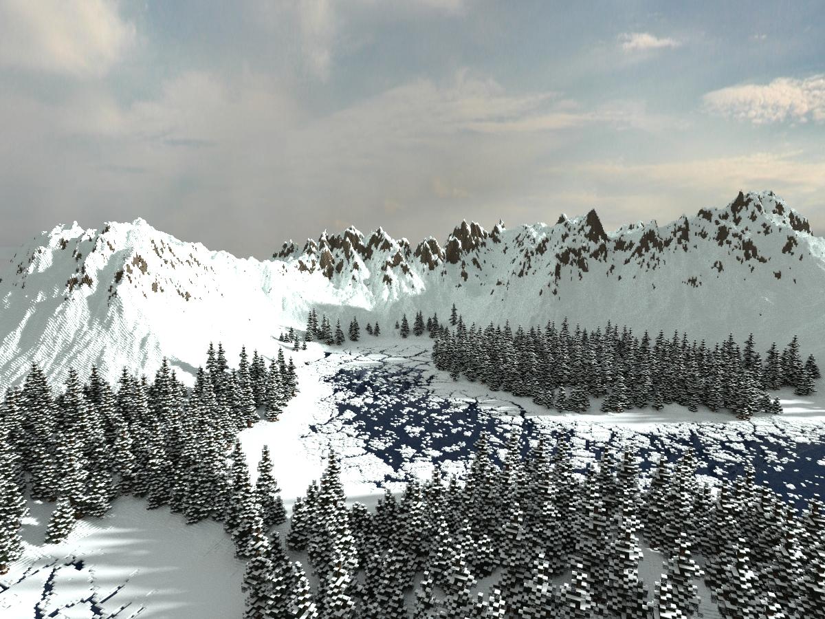 The Frozen Island (67 subs!?) Minecraft Map