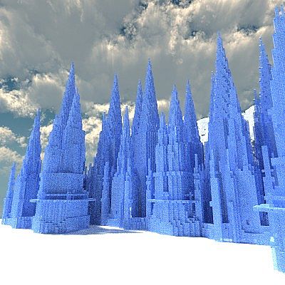 Ice Castle-In Another Minecraft Map