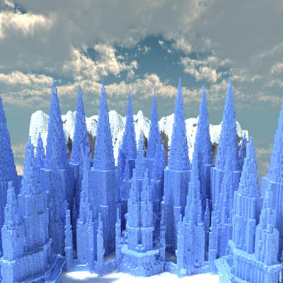 Ice Castle-In Another Minecraft Map