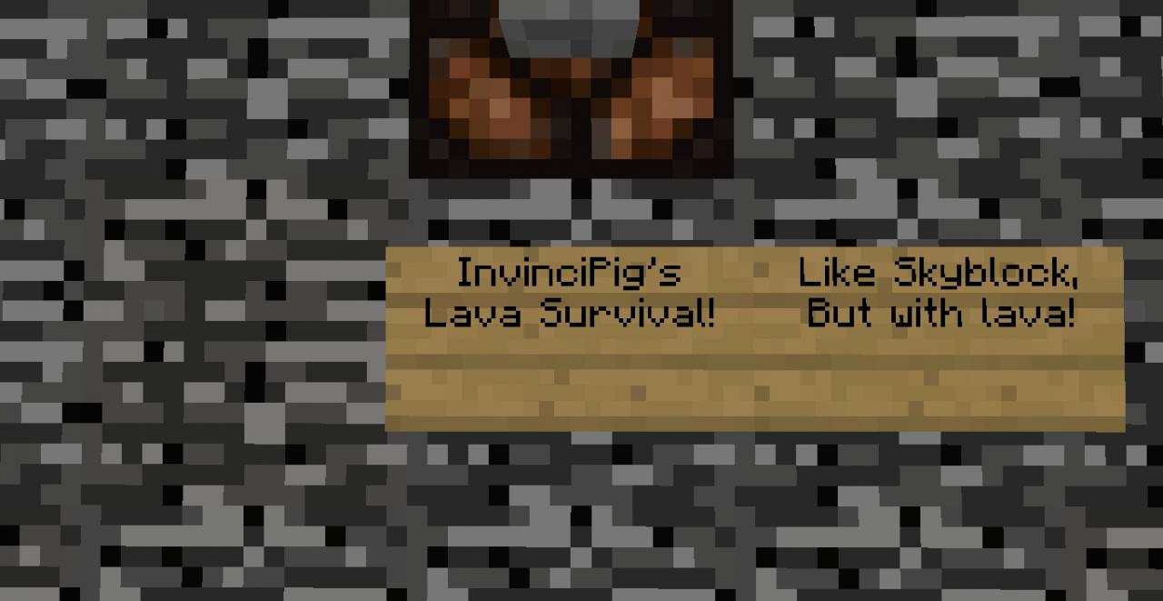 Lava Survival Minecraft Map