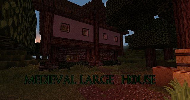 Medieval Large House Minecraft Map