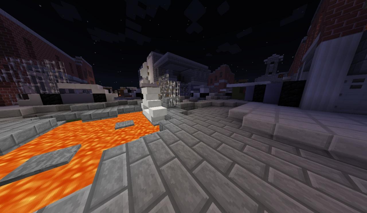 Town COD Zombie Green Run Minecraft Map