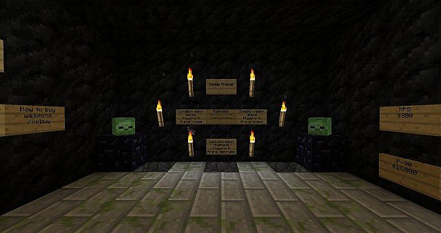 Zombie Apocalypse - Block-eating monsters, block gravity Minecraft Server