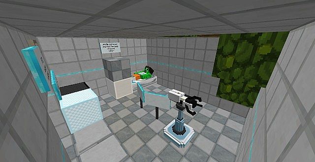 Portal 3: Core 347 Minecraft Map