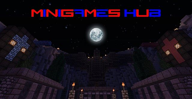 Minigames Hub Minecraft Map
