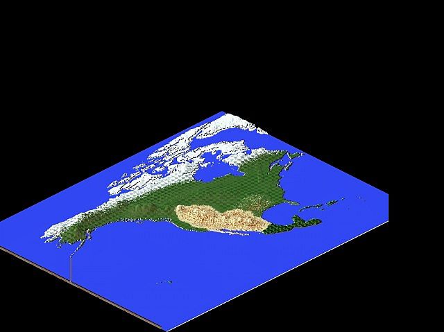 North America Minecraft Map