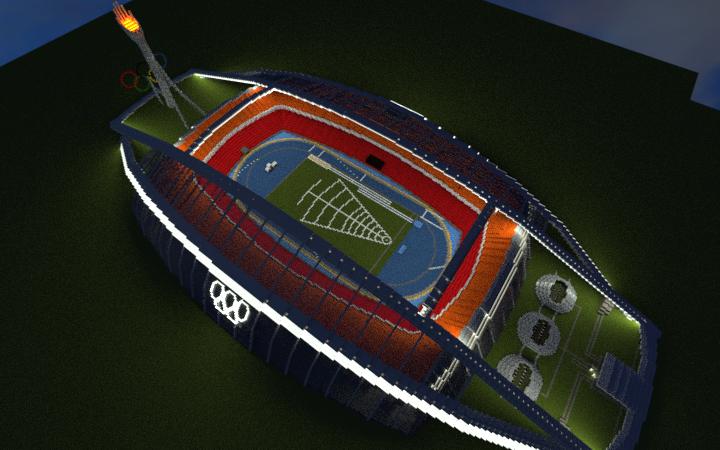 Olympic Stadium Minecraft Map