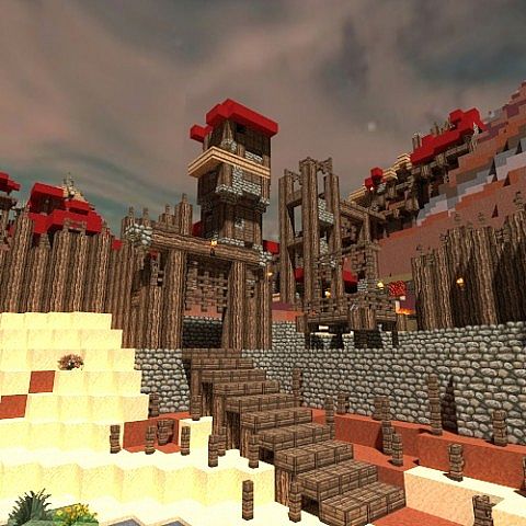 Orc village Minecraft Map