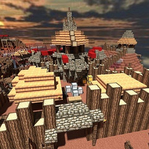 Orc village Minecraft Map