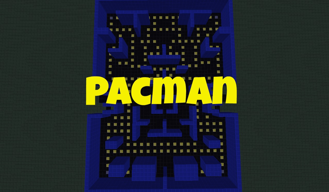 PacMan Minecraft Map
