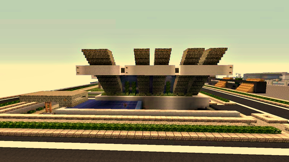 Clamp a minimal home Minecraft Map