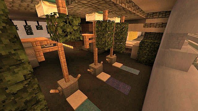 Clamp a minimal home Minecraft Map