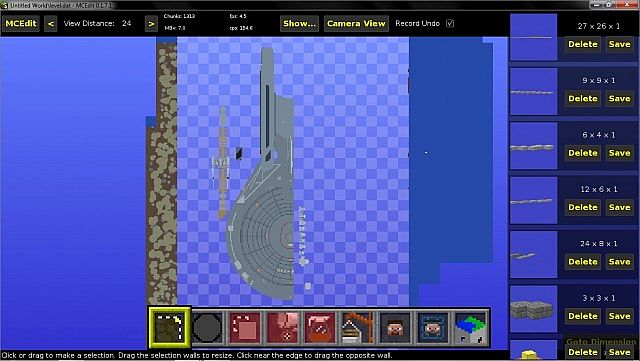 Star Trek USS Constellation Minecraft Map
