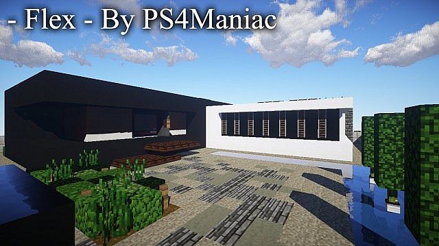 Flex - A Modern Home By PS4Maniac Minecraft Map