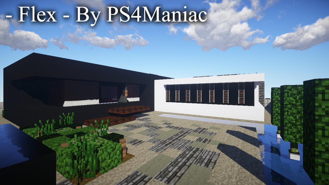 Flex - A Modern Home By PS4Maniac Minecraft Map