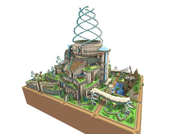 Primum; the Plot Spawn Minecraft Map