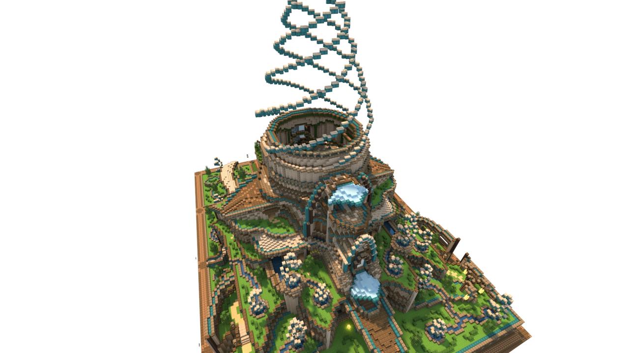 Primum; the Plot Spawn Minecraft Map