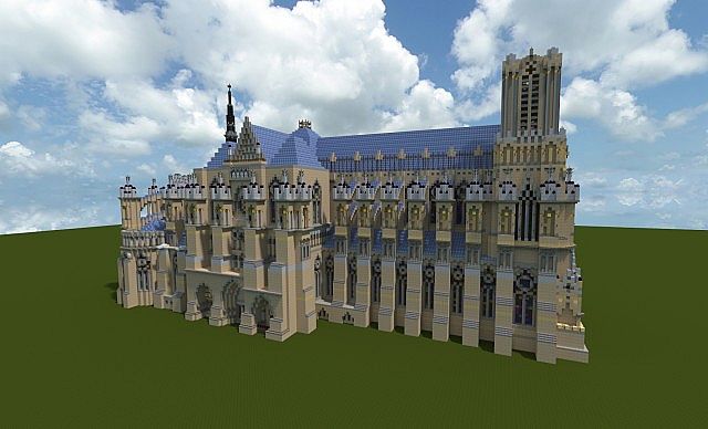Reims Cathedral Minecraft Map