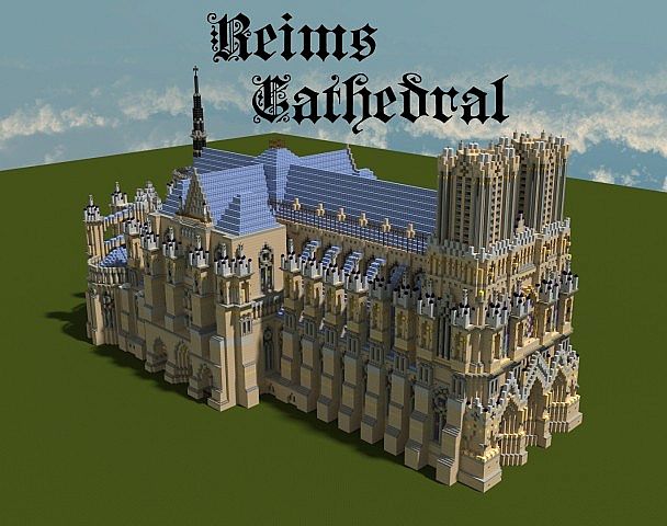 Reims Cathedral Minecraft Map