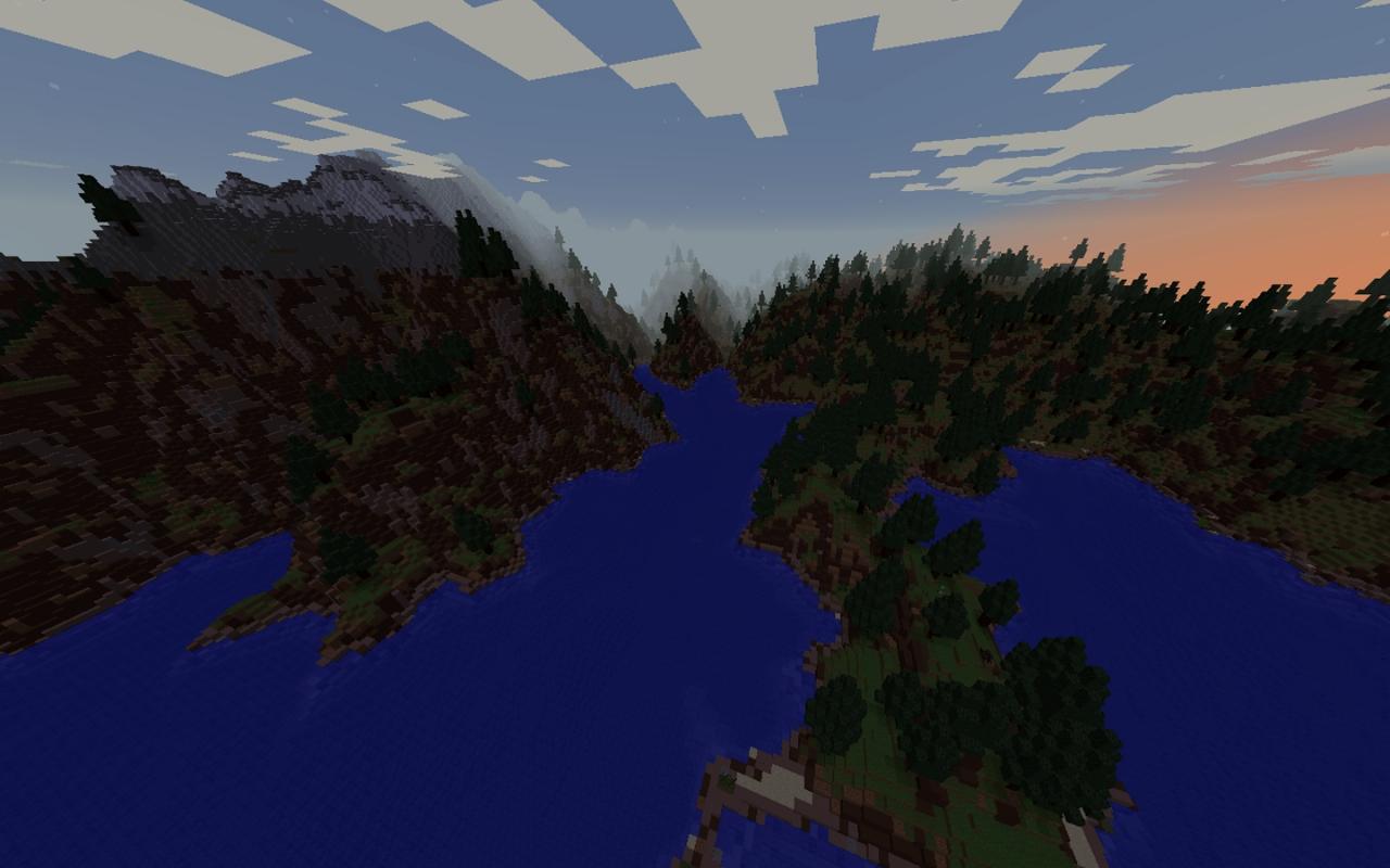 Realistic Scandinavian Isles - 3.5k x 3.5k - Architectus Minecraft Map