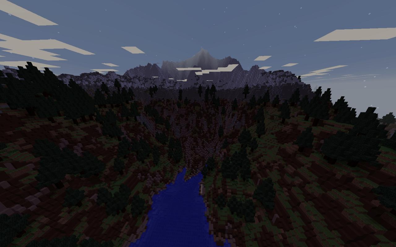 Realistic Scandinavian Isles - 3.5k x 3.5k - Architectus Minecraft Map