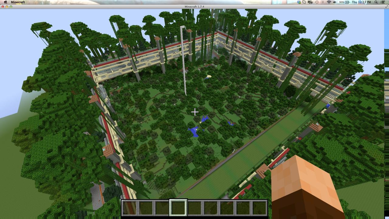 LONDON BRIDGE BUILDING Minecraft Map