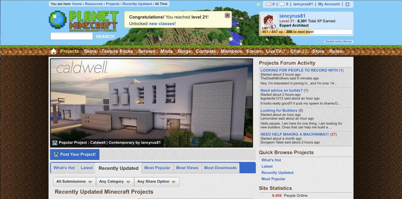 Caldwell | Burnaby Residence | Contemporary Minecraft Map