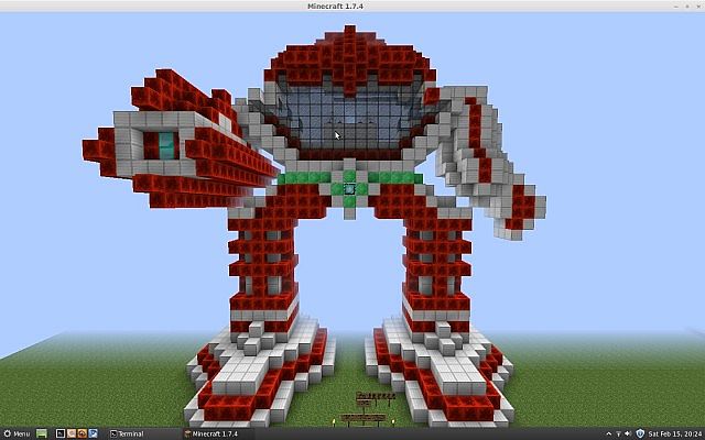 Mecha Launch Minecraft Map