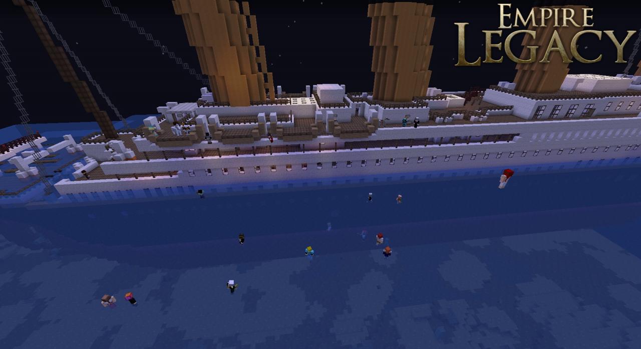 RMS Titanic Minecraft Map