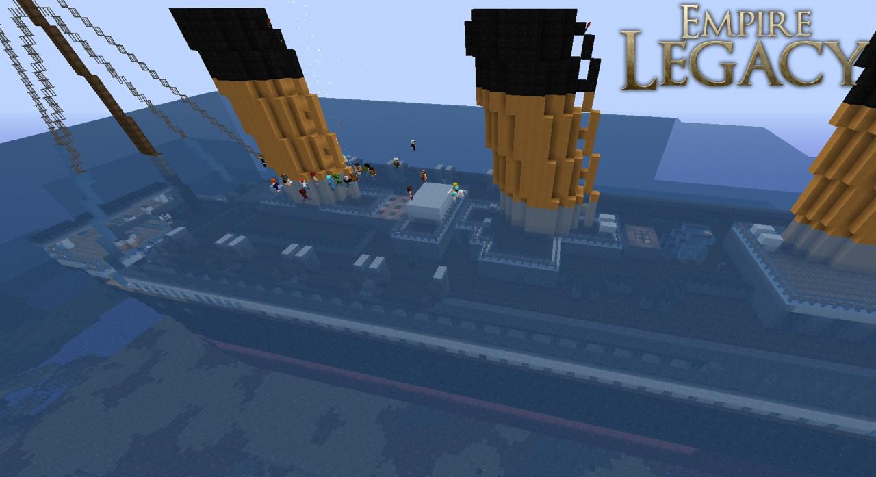 RMS Titanic Minecraft Map