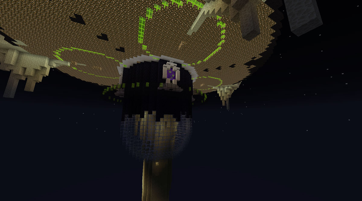 Minecraft Alien Space Station "Spore" Minecraft Map