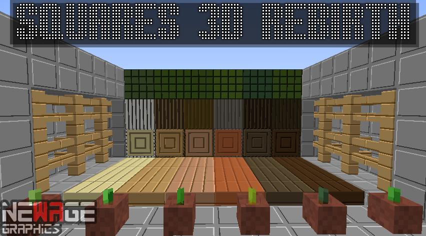 Squares 3D rebirth 64x - please read the update notification on further ...