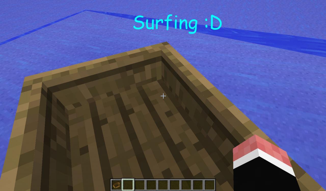 Waves in vanilla Minecraft Minecraft Map