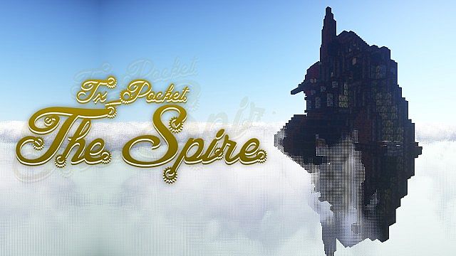 The Spire -=Steampunk Airship=- [Pop Reel] Minecraft Map
