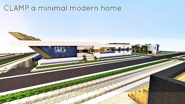 Clamp a minimal home Minecraft Map