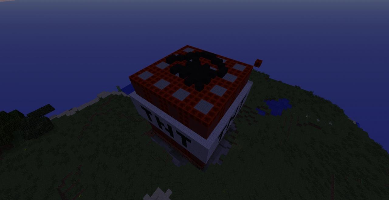 TNT house Minecraft Map