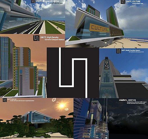 | UNITY | Perfect City Supply System Bundle Minecraft Map