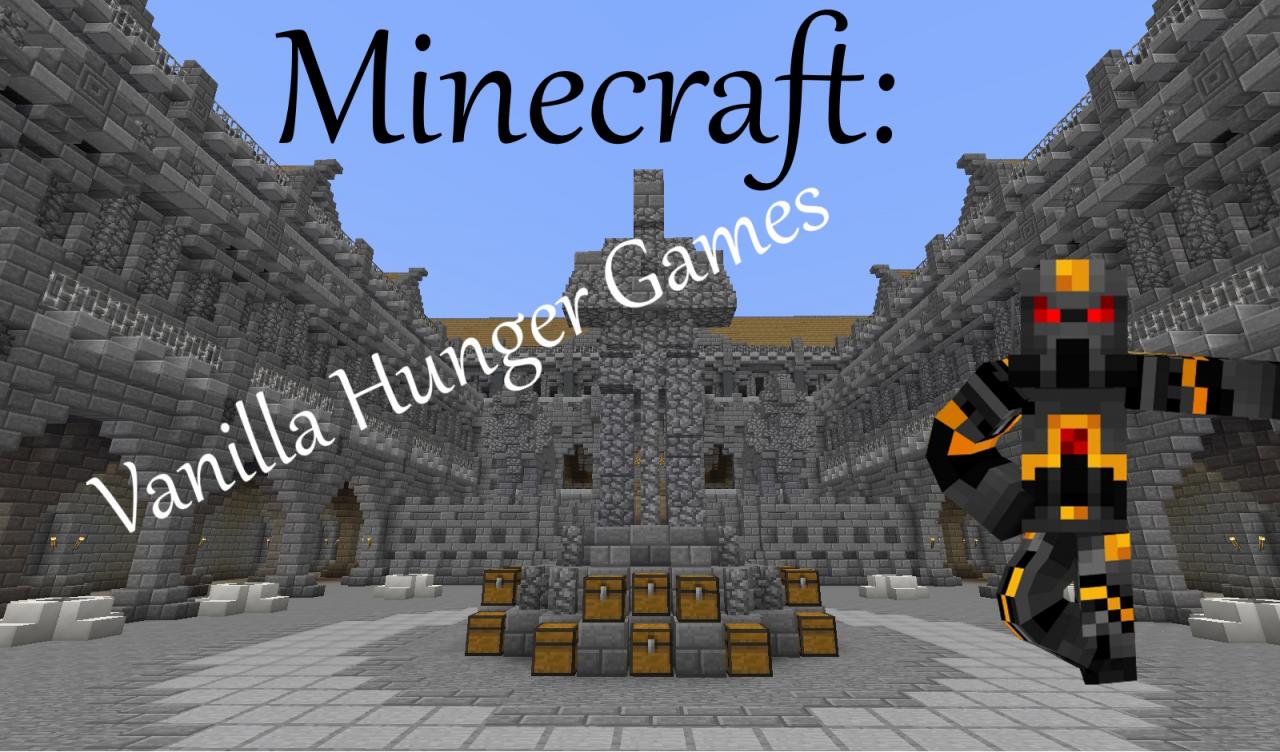 Minecraft Vanilla Hunger Games Minecraft Map