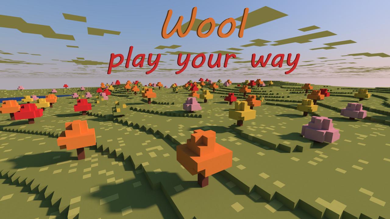 Wool Minecraft Map