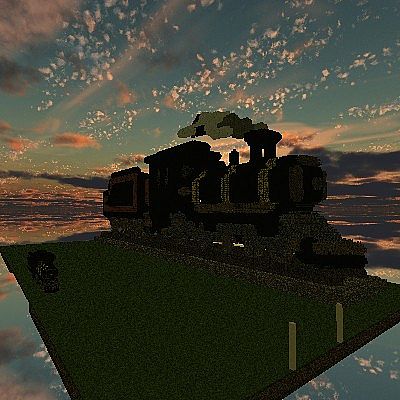 steamtrain Minecraft Map