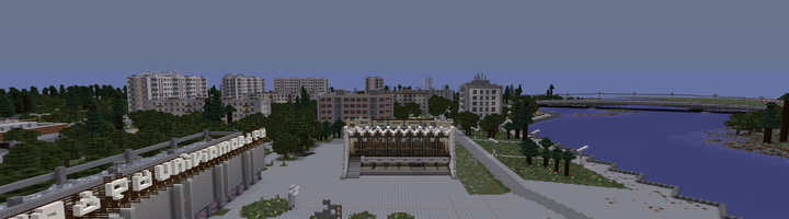 Soviet Town Minecraft Map