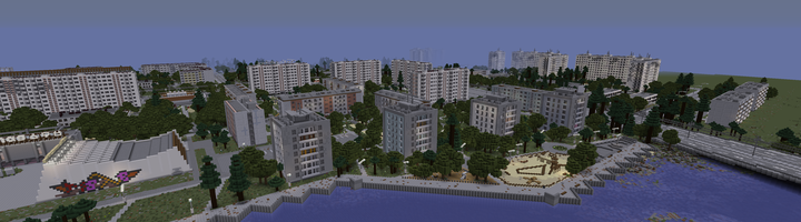Soviet Town Minecraft Map