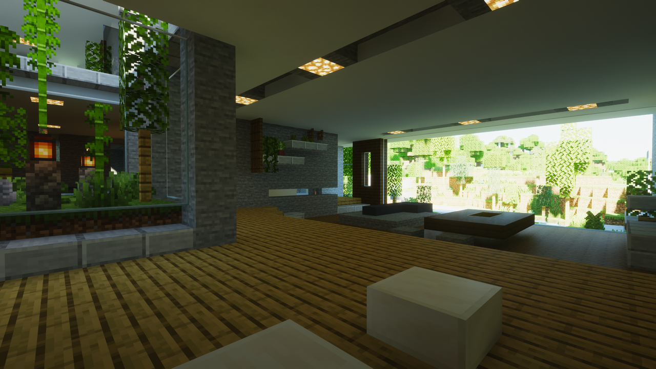 [WORLD DOWNLOAD]Minecraft: Moden House #3 Minecraft Map