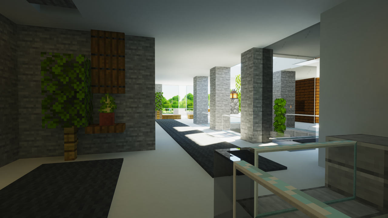 [WORLD DOWNLOAD]Minecraft: Moden House #3 Minecraft Map